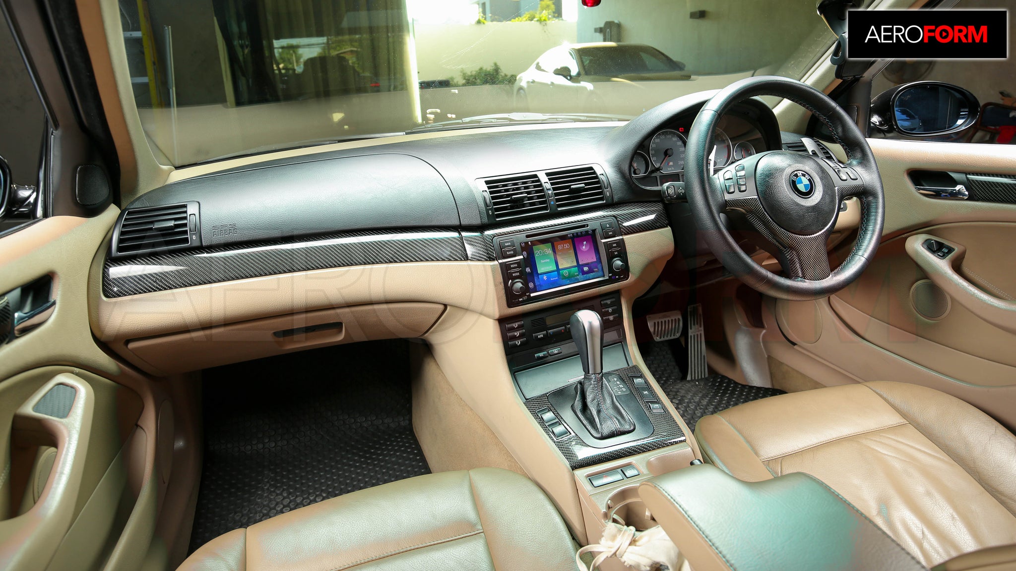 ชุดหน้าจอ E46 Android DVD/Multimedia Navigation System - Aeroform Thailand