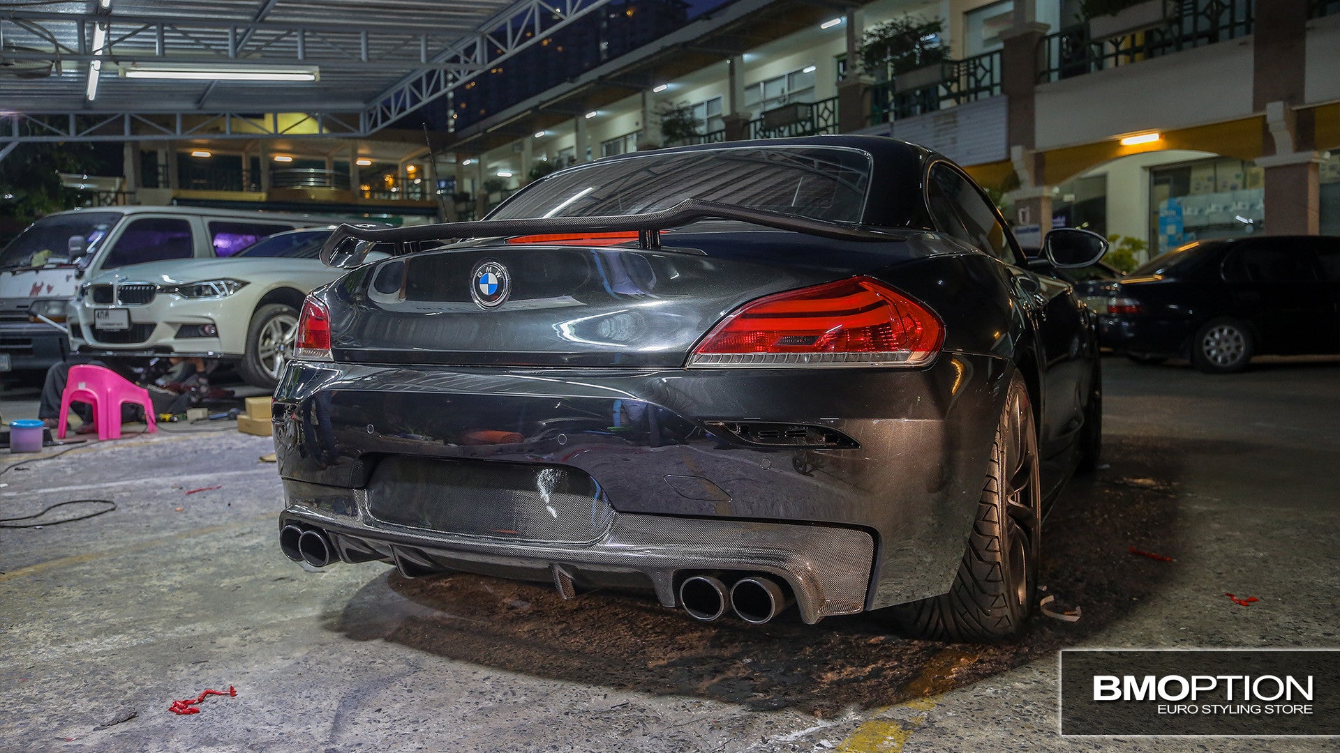 Z4 E89 3D Design M Sport Rear Diffuser - Aeroform Thailand