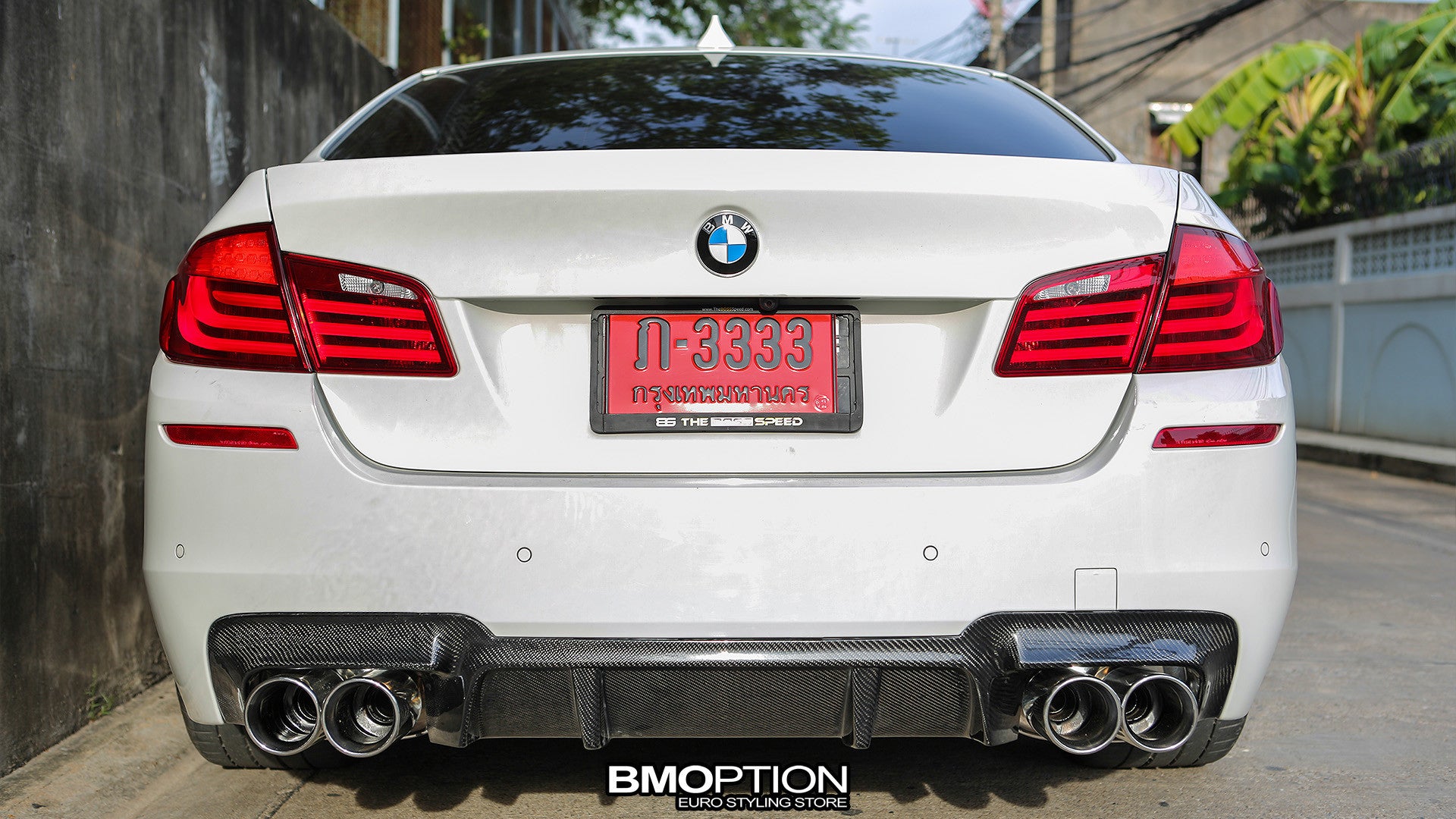 Diffuser กันชนหลัง F10 M CHALLENGE Rear Diffuser (Carbon Fiber ...