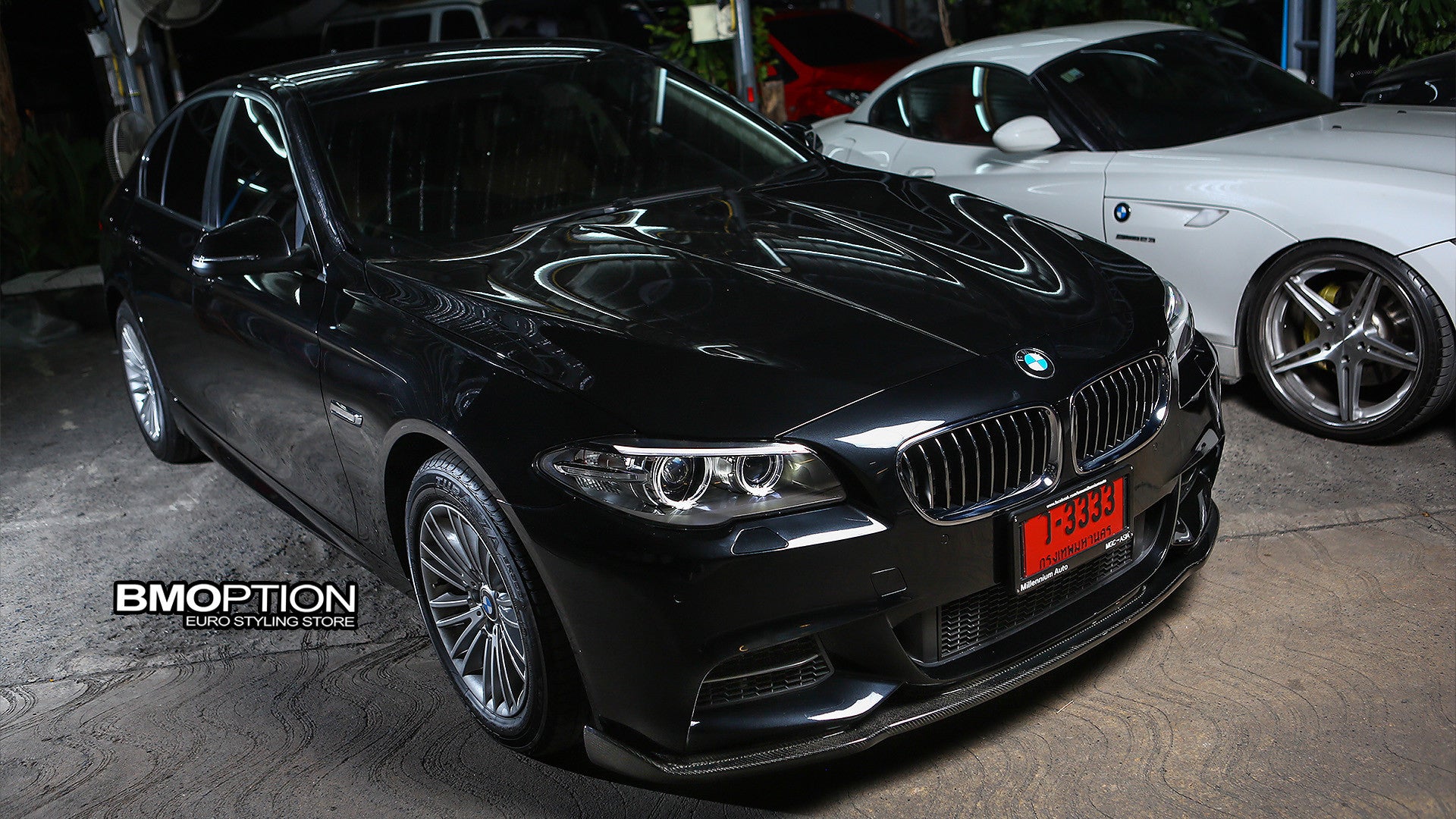 กันชนหน้า F10 F11 HAMANN Front Bumper Kit (Full Bumper) - Aeroform Thailand