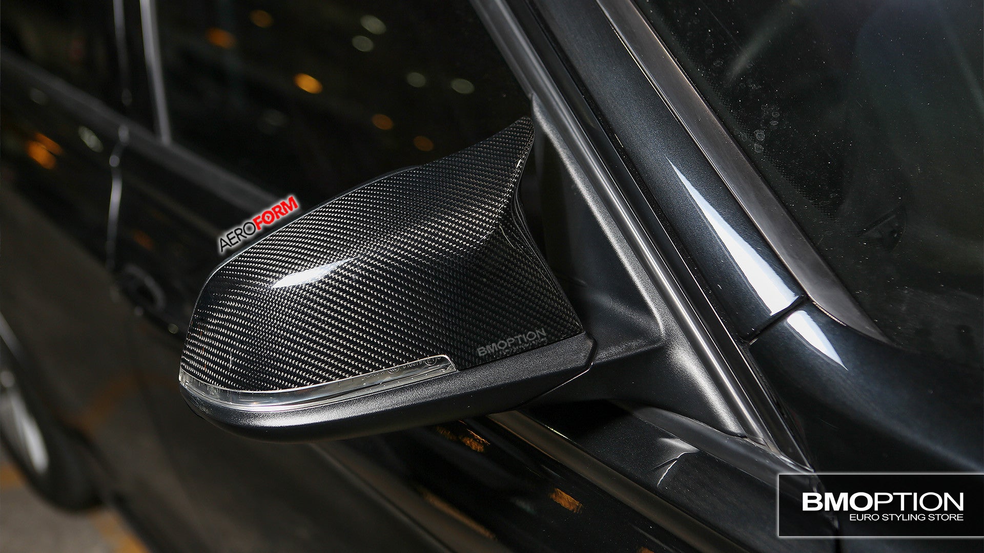 ครอบกระจกมองข้าง F20 F22 F30 F32 E84 M4 Style Side Mirror Cover ...