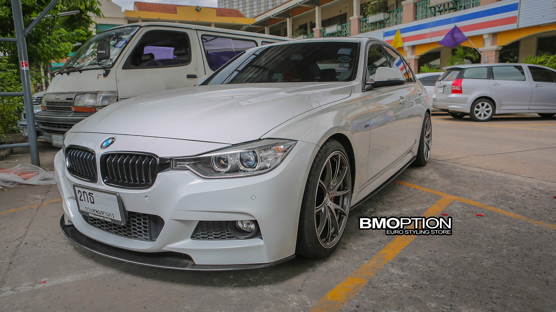 หน้ากระจัง F30 M Performance Style Front Grille - Aeroform Thailand